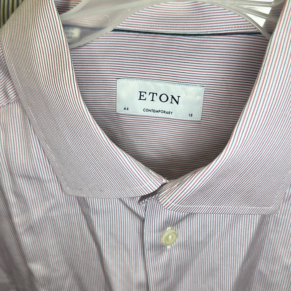 Eton | Shirts | Eton Mens Designer Dress Shirt Size 468 | Poshmark